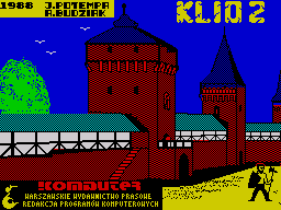 Screenshot of Klio.2 (ZX Spectrum, 1988) - MobyGames