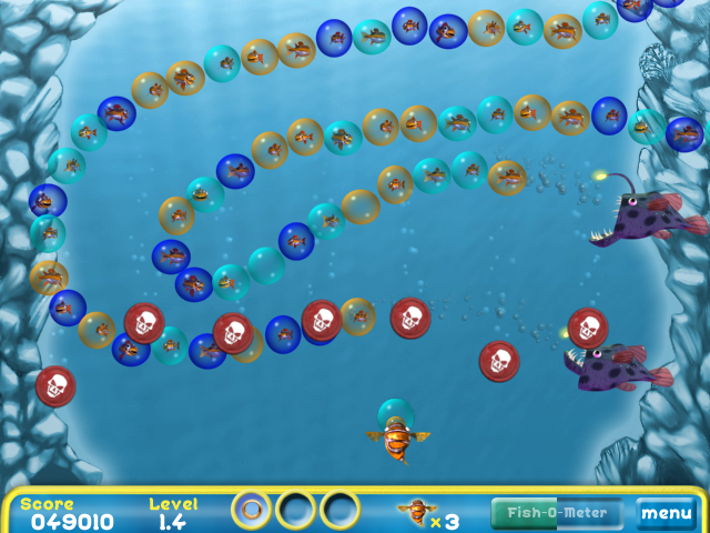 Screenshot of Bubblefish Bob (Windows, 2005) - MobyGames