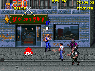 Screenshot of Double Dragon 3: The Rosetta Stone (Arcade, 1990) - MobyGames