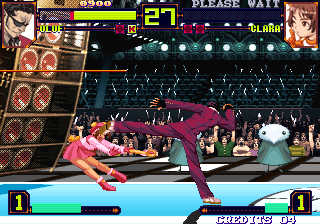 Screenshot of Shin Gōketsuji Ichizoku Tōkon: Matrimelee (Arcade, 2003 ...
