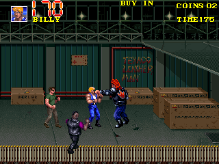 Screenshot of Double Dragon 3: The Rosetta Stone (Arcade, 1990) - MobyGames