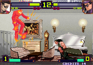 Screenshot of Shin Gōketsuji Ichizoku Tōkon: Matrimelee (Arcade, 2003) - MobyGames