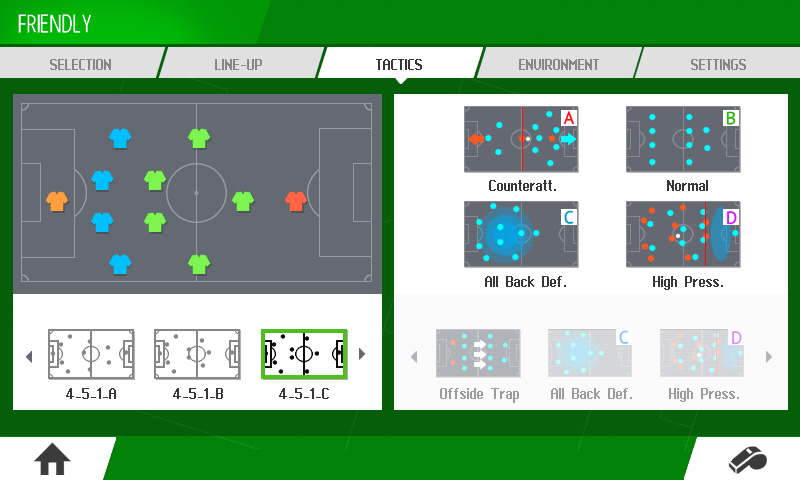 Screenshot of Real Football 2016 (Android, 2015) - MobyGames