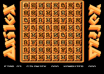 Screenshot of Axilox (Atari 8-bit, 1993) - MobyGames