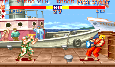Screenshot of Street Fighter II (Arcade, 1991) - MobyGames
