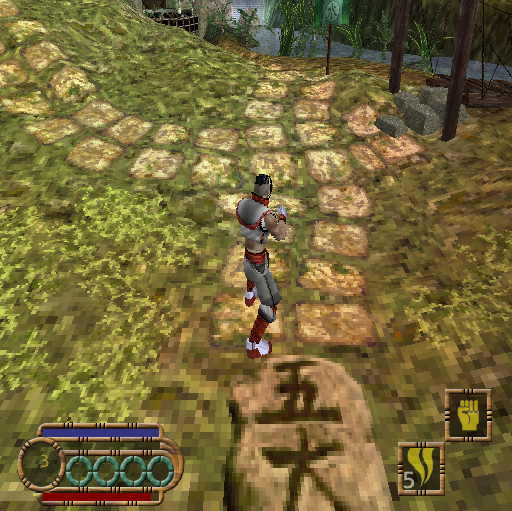 Screenshot of Godai: Elemental Force (PlayStation 2, 2002) - MobyGames