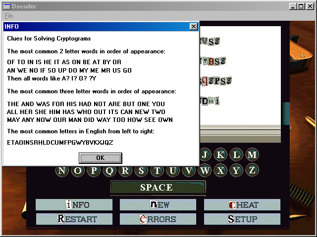 Screenshot of CrossWorld 95 (Windows, 1996) - MobyGames