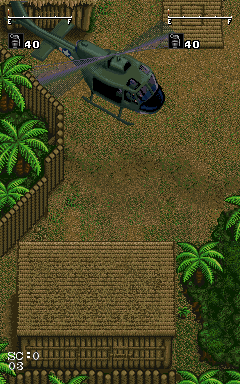 Screenshot of Caliber.50 (Arcade, 1989) - MobyGames