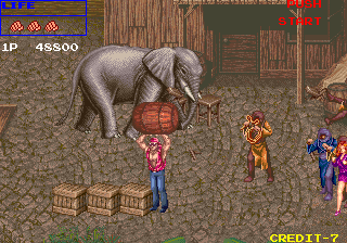 Screenshot of Growl (Arcade, 1991) - MobyGames