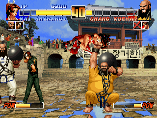 Screenshot of The King of Fighters '96 (PlayStation, 1996) - MobyGames