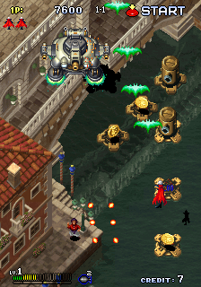 Screenshot of Gunbird 2 (Arcade, 1998) - MobyGames