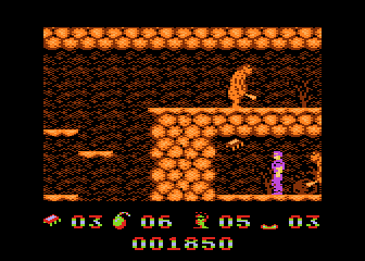 Screenshot of Terminator (Atari 8-bit, 1993) - MobyGames