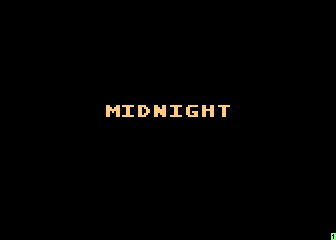 Screenshot of Midnight (Atari 8-bit, 1993) - MobyGames