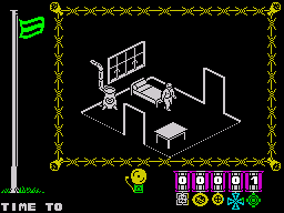 Screenshot of The Great Escape (ZX Spectrum, 1986) - MobyGames