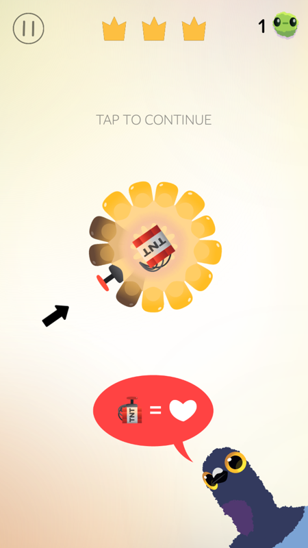 Screenshot of Pigeon Pop (Android, 2018) - MobyGames