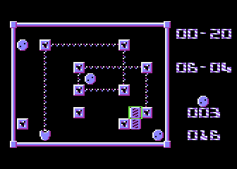 Screenshot of U235 (Atari 8-bit, 1992) - MobyGames