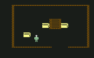 Screenshot of Castle Wolfenstein (Commodore 64, 1981) - MobyGames