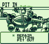 Screenshot of F1 Pole Position (Game Boy, 1992) - MobyGames