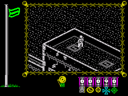 Screenshot of The Great Escape (ZX Spectrum, 1986) - MobyGames