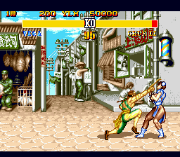 Screenshot of Street Fighter II: Champion Edition (Genesis, 1992) - MobyGames