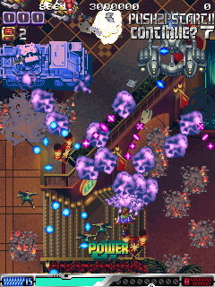 Screenshot of ESP Ra.De.: A.D. 2018 Tokyo (Arcade, 1998) - MobyGames