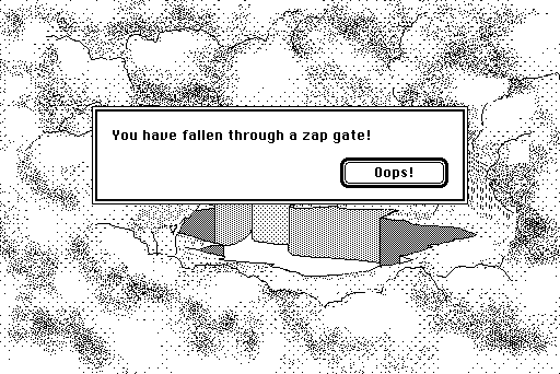 Screenshot of Flowers of Crystal (Macintosh, 1984) - MobyGames