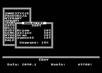 Screenshot of Kolony (Atari 8-bit, 1991) - MobyGames