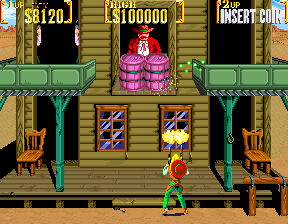 Screenshot of Sunset Riders (Arcade, 1991) - MobyGames