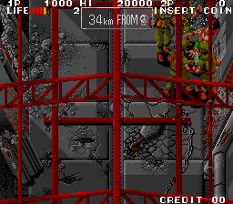 Screenshot of Ikari III: The Rescue (Arcade, 1989) - MobyGames