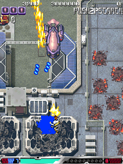 Screenshot of ESP Ra.De.: A.D. 2018 Tokyo (Arcade, 1998) - MobyGames