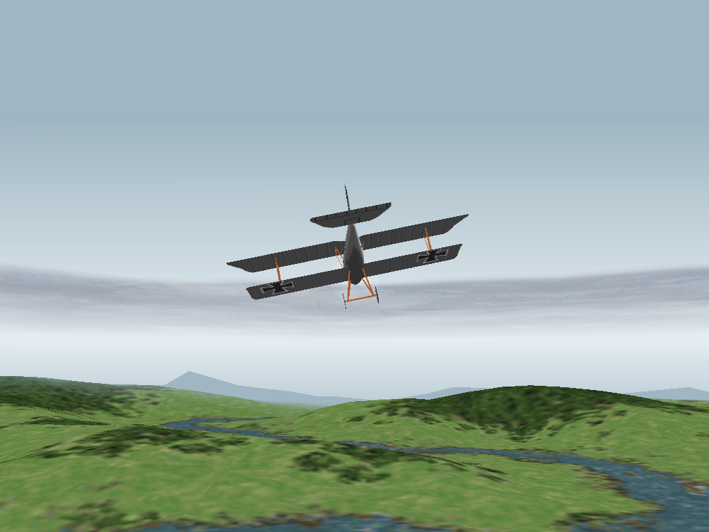 Screenshot of Red Baron 3-D (Windows, 1998) - MobyGames