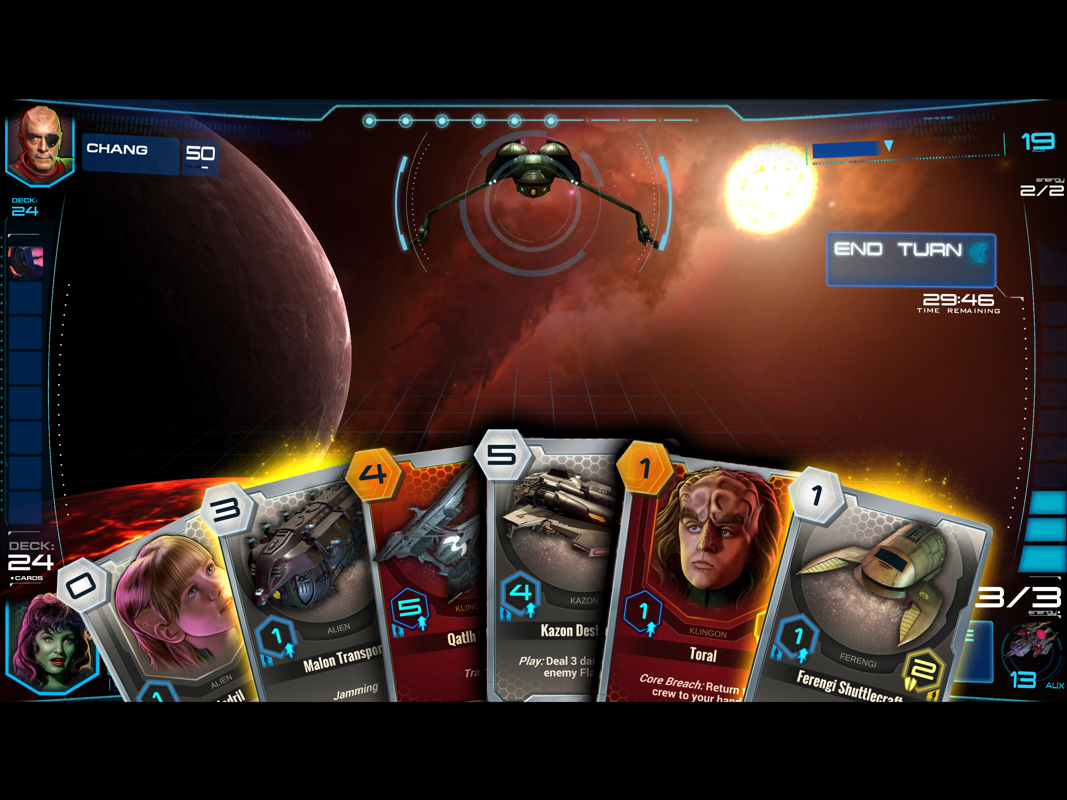 Screenshot of Star Trek: Adversaries (iPad, 2018) - MobyGames