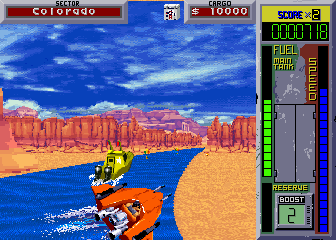Screenshot of Hydra (Arcade, 1990) - MobyGames
