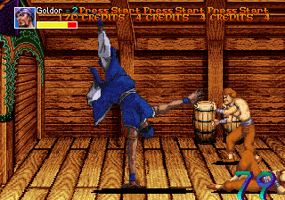 Screenshot of Arabian Fight (Arcade, 1992) - MobyGames