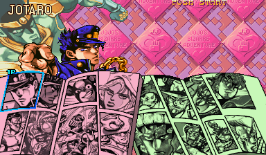 Screenshot of JoJo's Bizarre Adventure (Arcade, 1998) - MobyGames