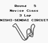 Screenshot of Racing Damashii (Game Boy, 1991) - MobyGames