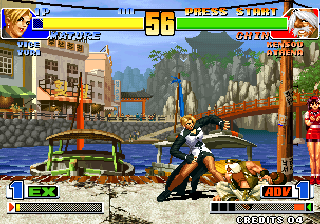 Screenshot of The King of Fighters '98: The Slugfest (Arcade, 1998 ...