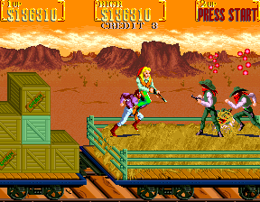 Screenshot of Sunset Riders (Arcade, 1991) - MobyGames