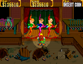 Screenshot of Sunset Riders (Arcade, 1991) - MobyGames