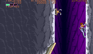 Screenshot of Strider (Arcade, 1989) - MobyGames