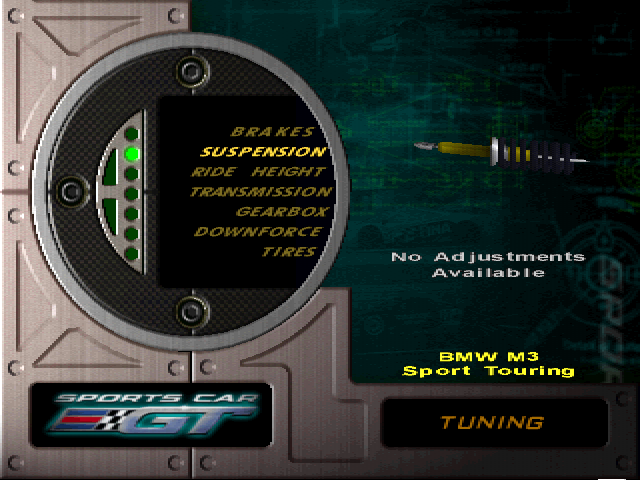 Screenshot of Sports Car GT (PlayStation, 1999) - MobyGames