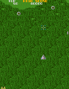 Screenshot of Xevious (Arcade, 1982) - MobyGames