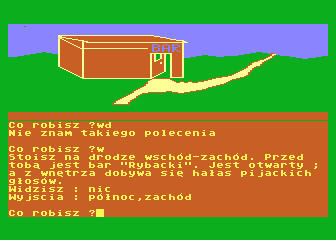 Screenshot of Pięć Gówien Eepcha (Atari 8-bit, 1991) - MobyGames