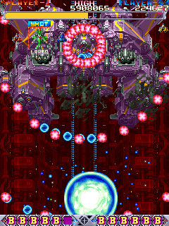 Screenshot of DoDonPachi (Arcade, 1997) - MobyGames