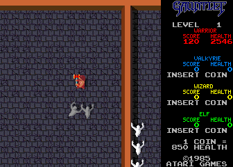 Screenshot of Gauntlet (Arcade, 1985) - MobyGames