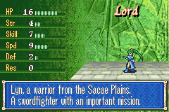 Screenshot of Fire Emblem (Game Boy Advance, 2003) - MobyGames