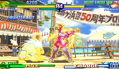 Screenshot of Street Fighter Alpha 3 (Arcade, 1998) - MobyGames