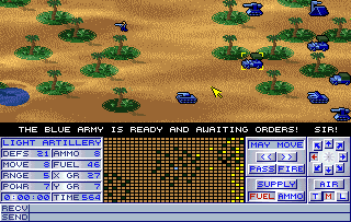 Screenshot of Operation Combat II: By Land, Sea & Air (Amiga, 1993 ...