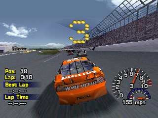 Screenshot of NASCAR Thunder 2003 (PlayStation, 2002) - MobyGames