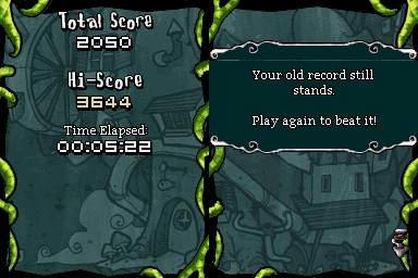 Screenshot of Dropcast (Nintendo DS, 2008) - MobyGames